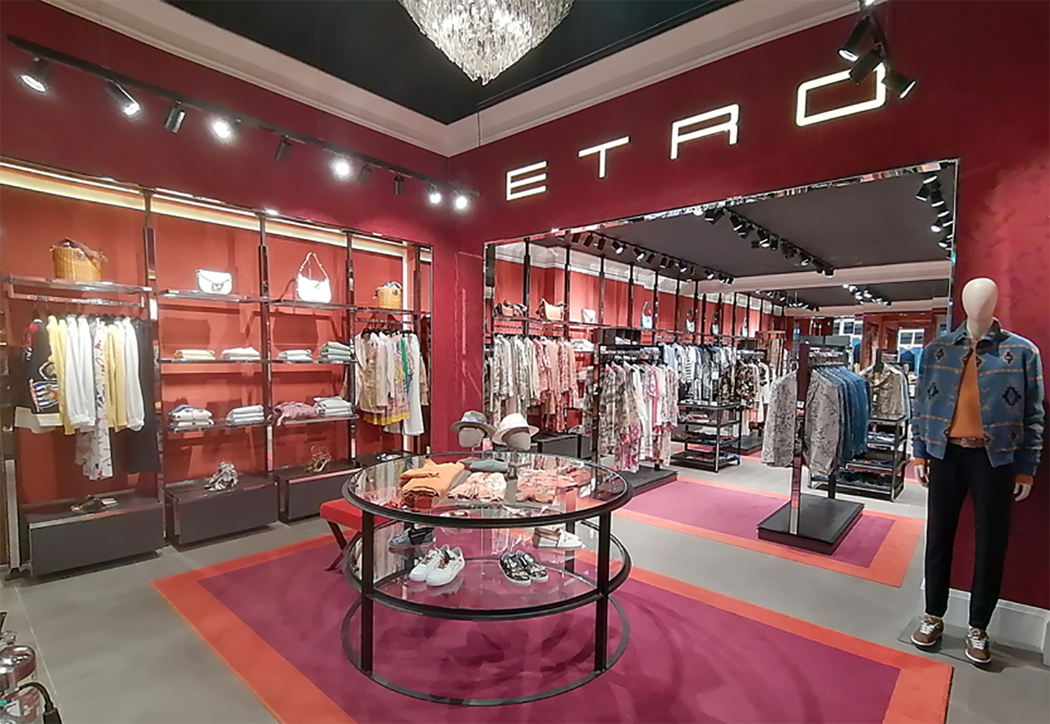 Bottega Veneziana | Progetto con vetro veneziano cliente: Etro Spa